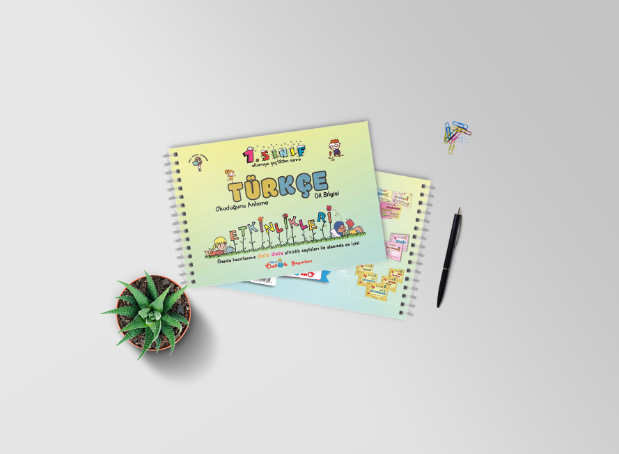 1. Sınıf Türkçe Etkinlikleri - Mavi Önlük Yayınları