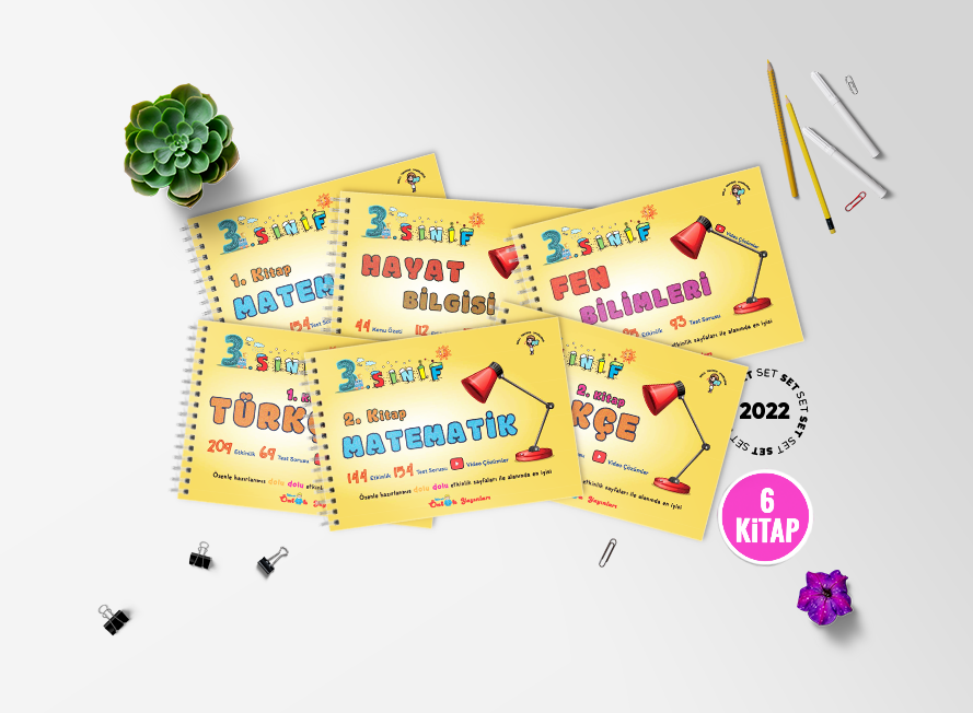 Mavi Önlük 3. Sınıf Etkinlik Seti - Mavi Önlük Yayınları