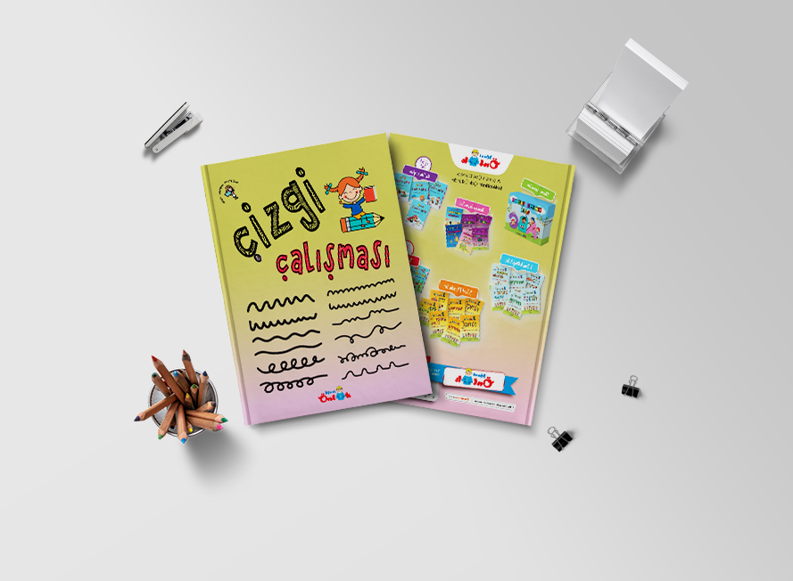 2025 1. Sınıf 1. Dönem Çizgi Çalışmaları - Mavi Önlük Yayınları