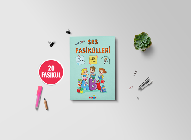 1. Sınıf 1. Dönem Ses Öğretim Fasikülleri (20 Kitap) - Mavi Önlük Yayınları