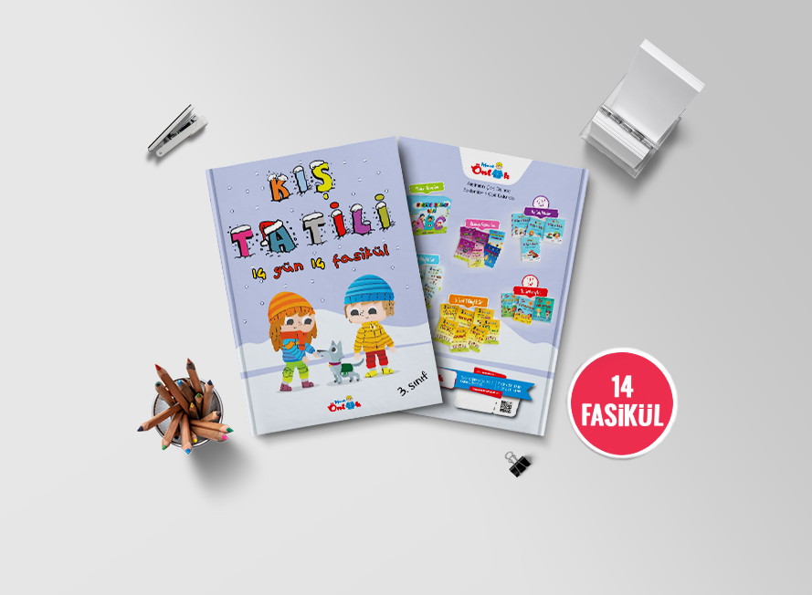 Mavi Önlük 3. Sınıf Kış Tatili Kitabı | Set (3 Kitap) - Mavi Önlük ...