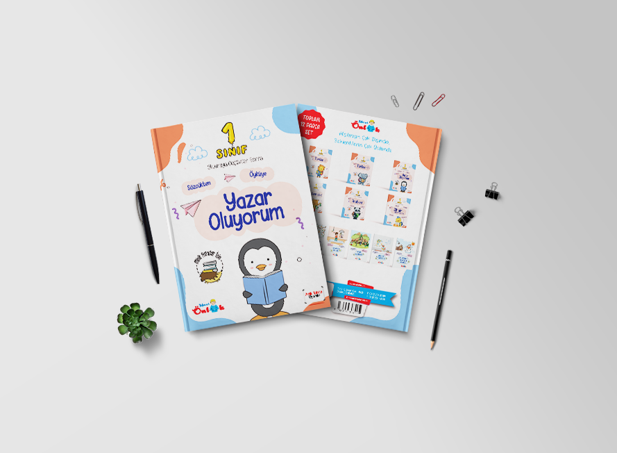 2025 1. Sınıf 2. Dönem Yazar Oluyorum - Mavi Önlük Yayınları